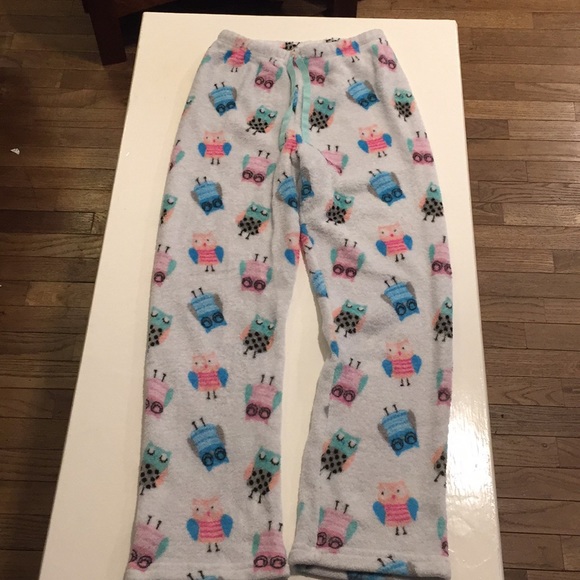 Intimates & Sleepwear | Fleece Owl Pajama Pants | Poshmark